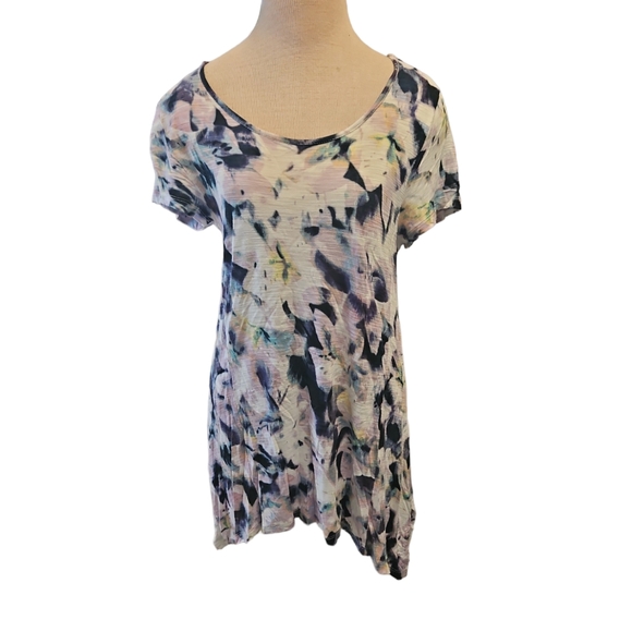 Kate & Mallory | Tops | Kate Mallory Floral Print Tunic Top | Poshmark